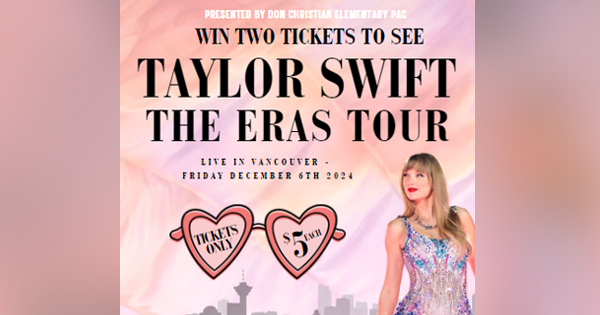 Order tickets for the Don Christian PAC Taylor Swift Ticket Raffle 2024 ...